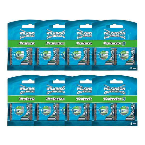 Wilkinson Sword Protector 3 Rasierklingen 10er - 100er Pack – kelmshop